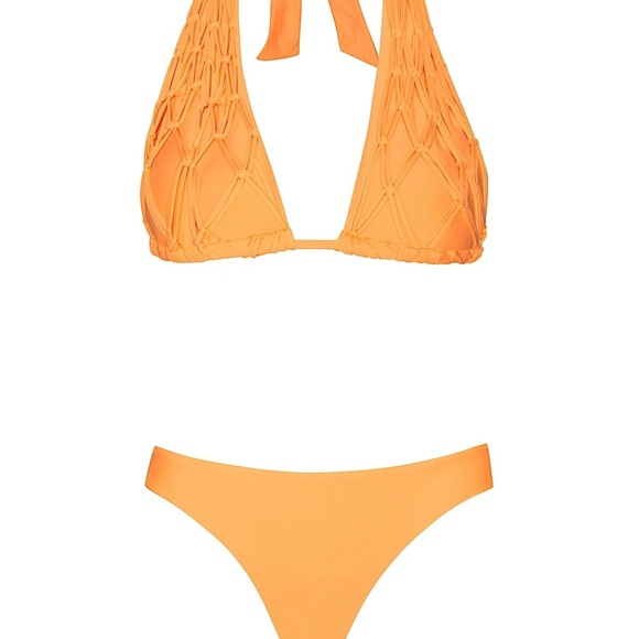 PQ Swim | Swim | Nwot Pq Brynn Halterbasic Ruched Bikini | Poshmark